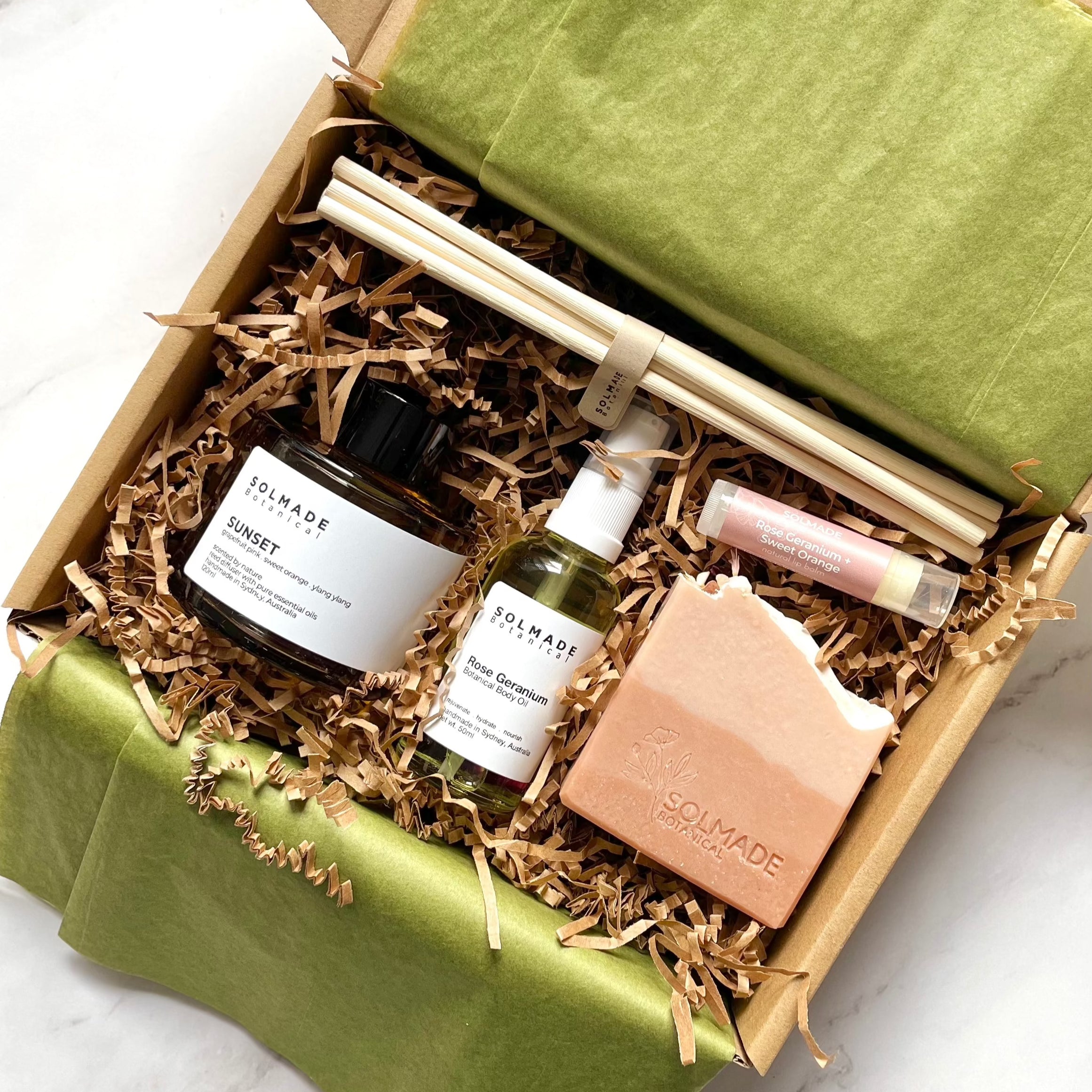 Home Fragrance + Bath Gift Set – Solmade Botanical