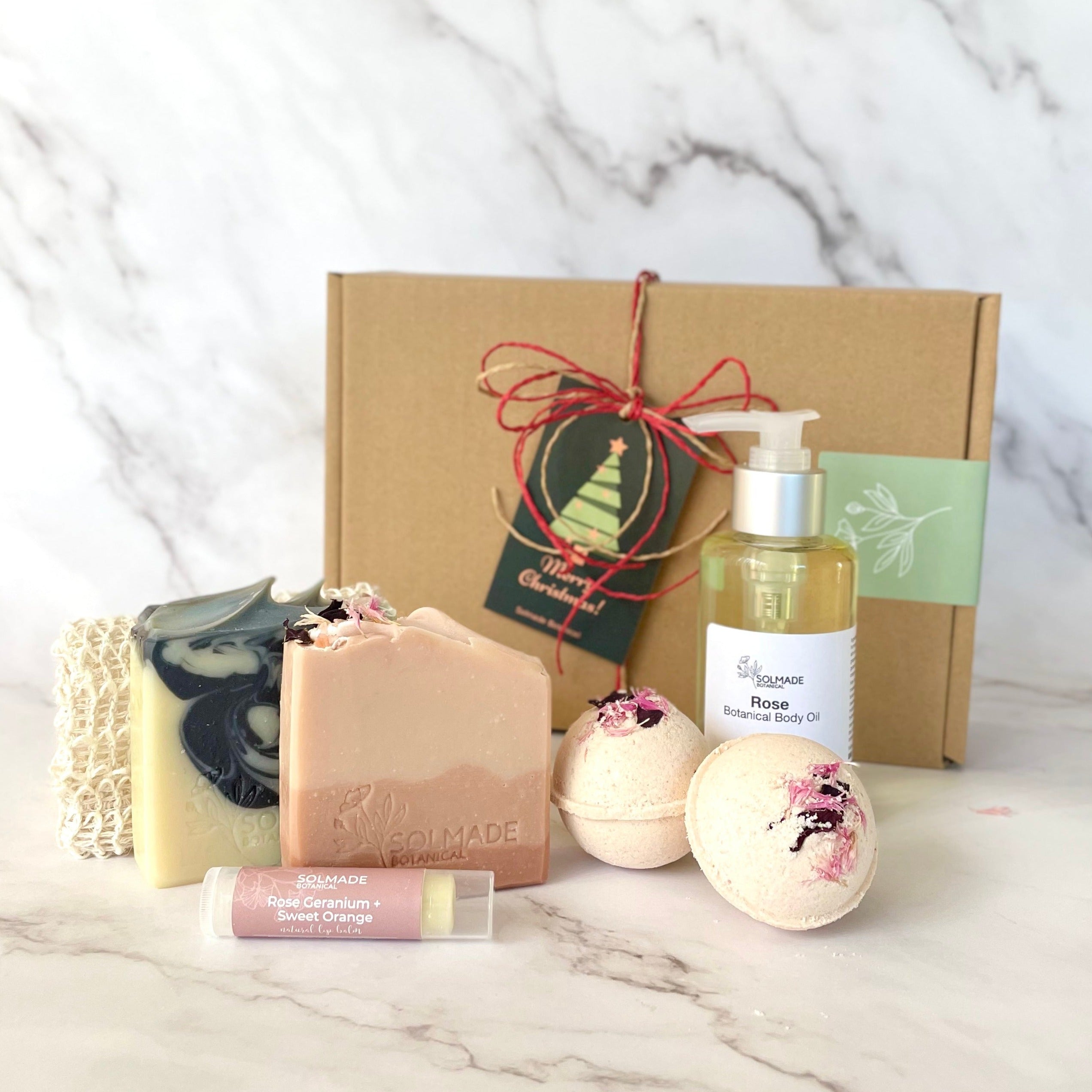 Large Botanical Body Oil Gift Set – Solmade Botanical